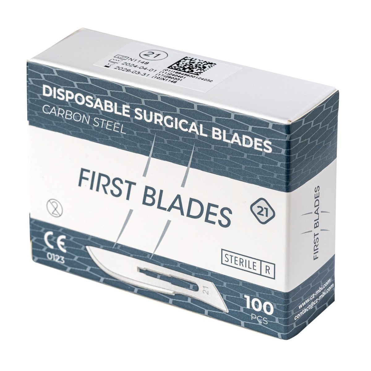 First Blades Skalpel Ostrze Podologiczne Roz. 21 100szt | Sklep EMPIK.COM