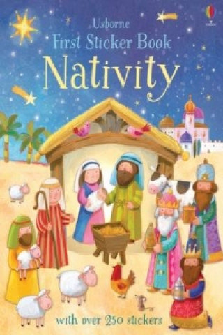 First Sticker Book Nativity - Brooks Felicity | Książka w Empik