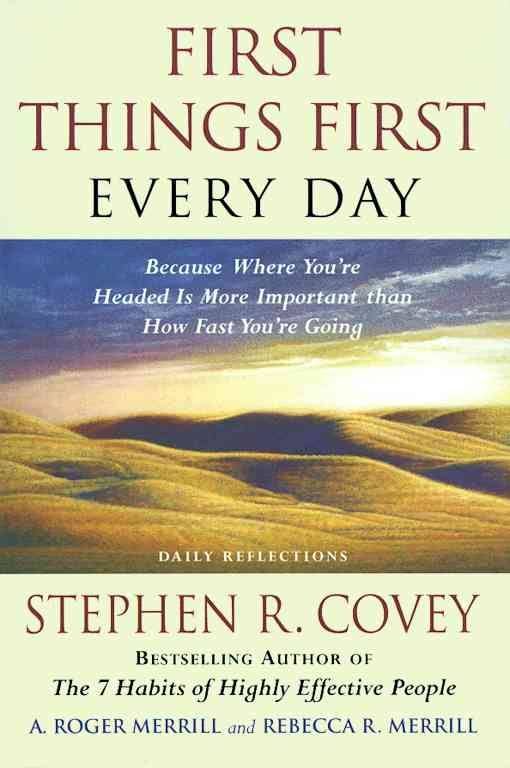 First Things First Everyday () - Covey Stephen R.| Książki Sklep EMPIK.COM