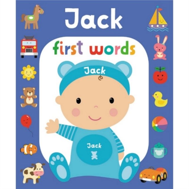 First Words Jack - Gardners Personalisation | Książka w Empik