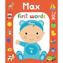 First Words Max - Gardners Personalisation | Książka w Empik