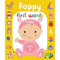 First Words Poppy - Gardners Personalisation | Książka w Empik