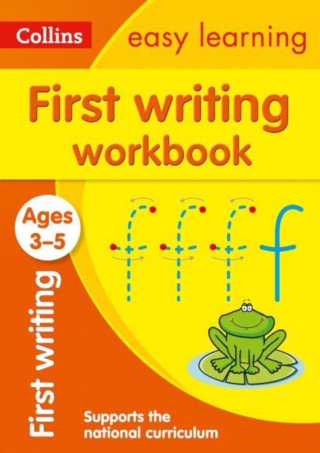 First Writing Workbook Ages 3-5. Ideal for Home Learning - Collins Easy ...