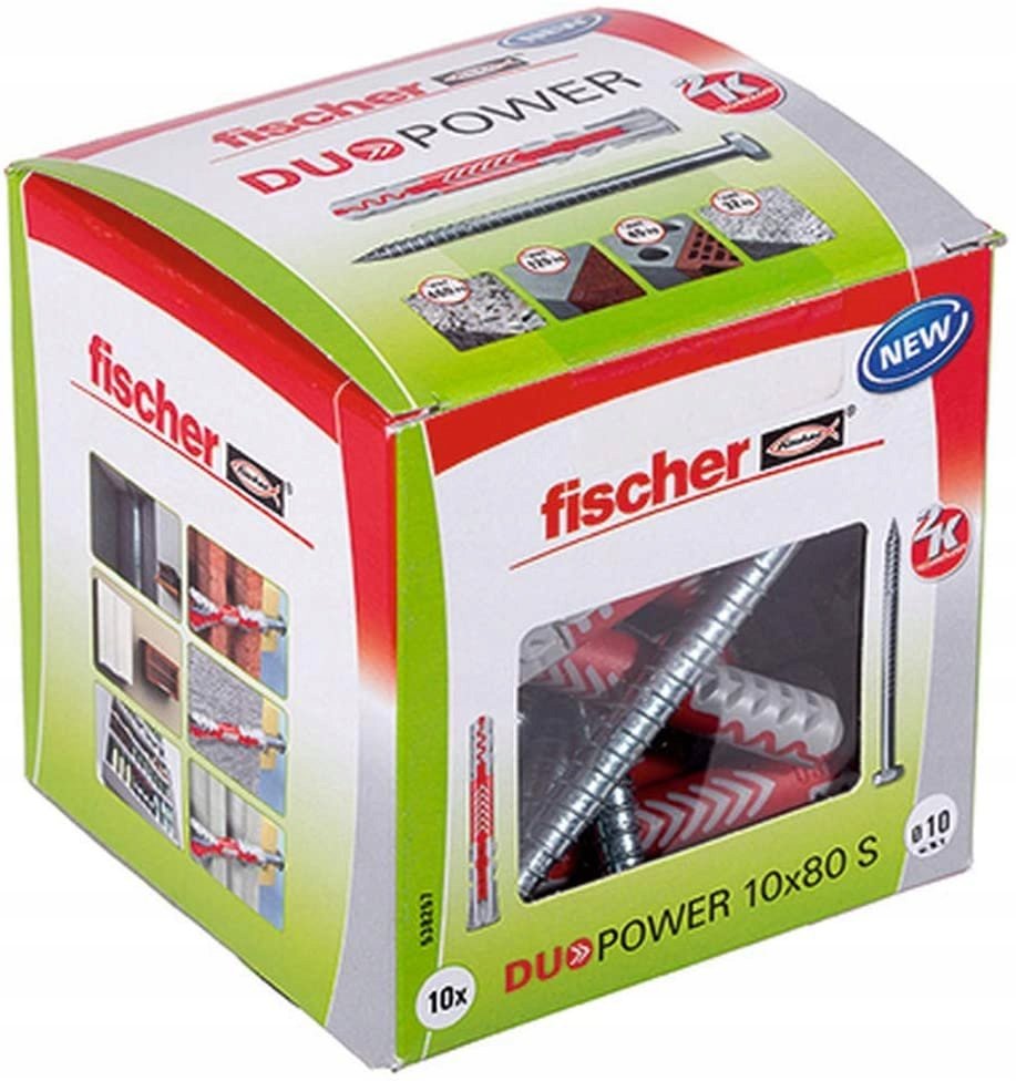 Fischer Duopower 10X80 S Kołek Z Wkrętem 10 Szt. - FISCHER | Sklep ...