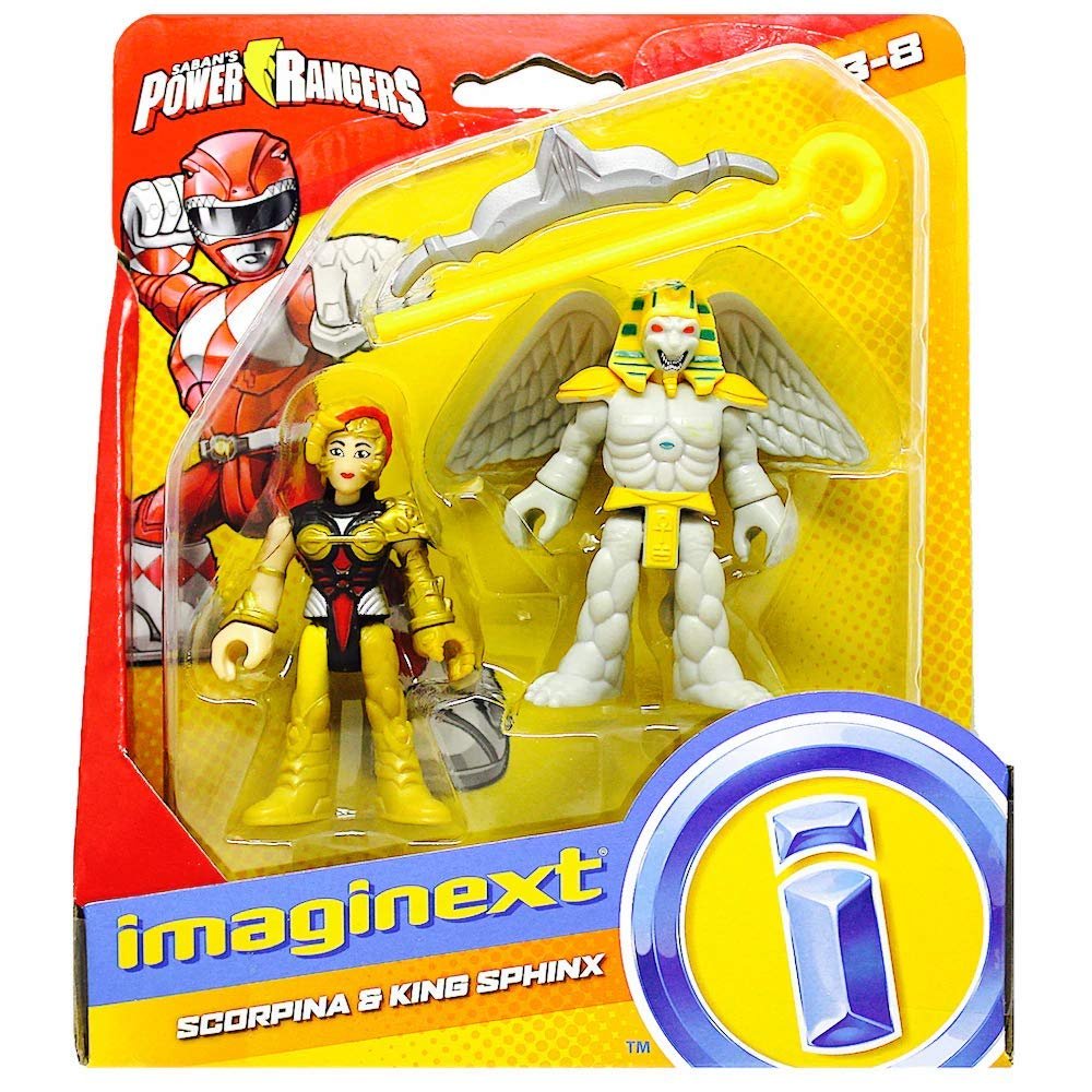 Fisher-Price Imaginext Power Rangers Król Sfinks i Skorpina - Inna ...