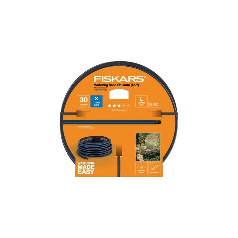 Fiskars Wąż Ogrodowy 13Mm 1/2" 30M-Q3 - Fiskars | Sklep EMPIK.COM