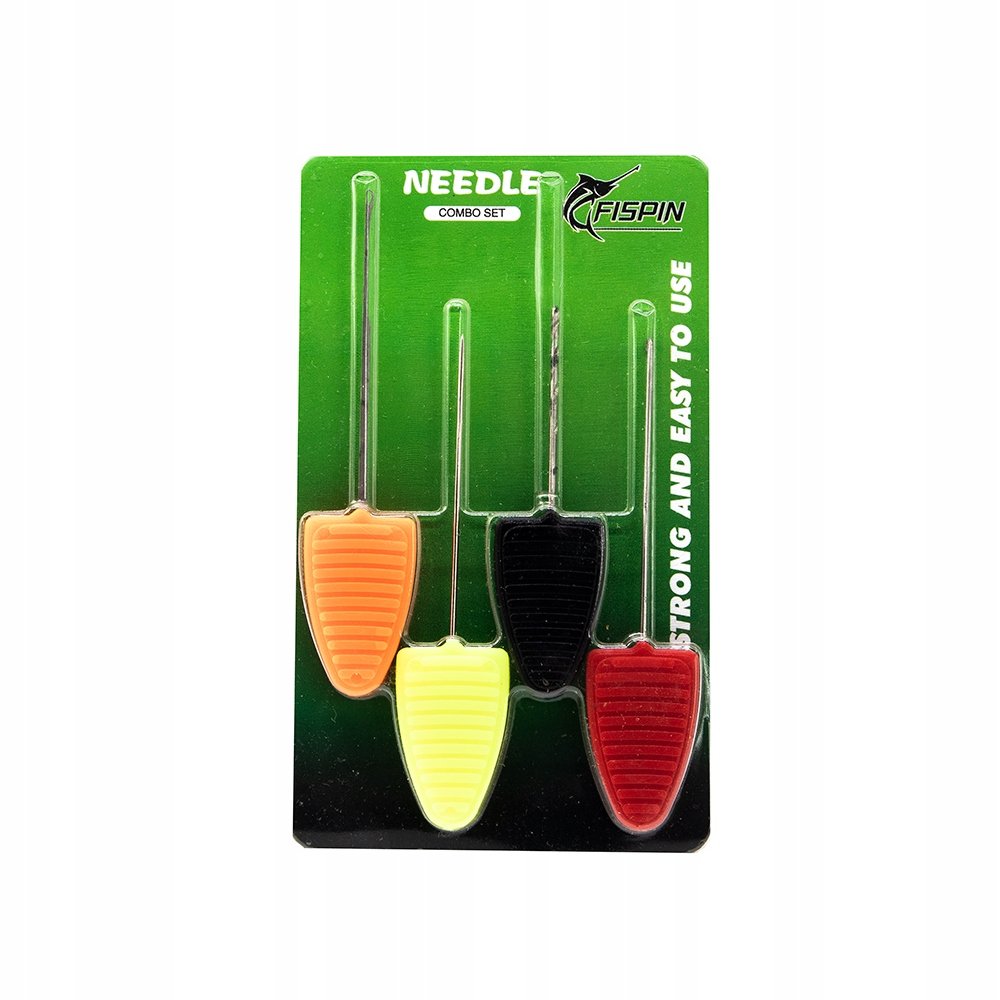 Fispin Zestaw 4 igieł karpiowych - Inna marka | Sport Sklep EMPIK.COM
