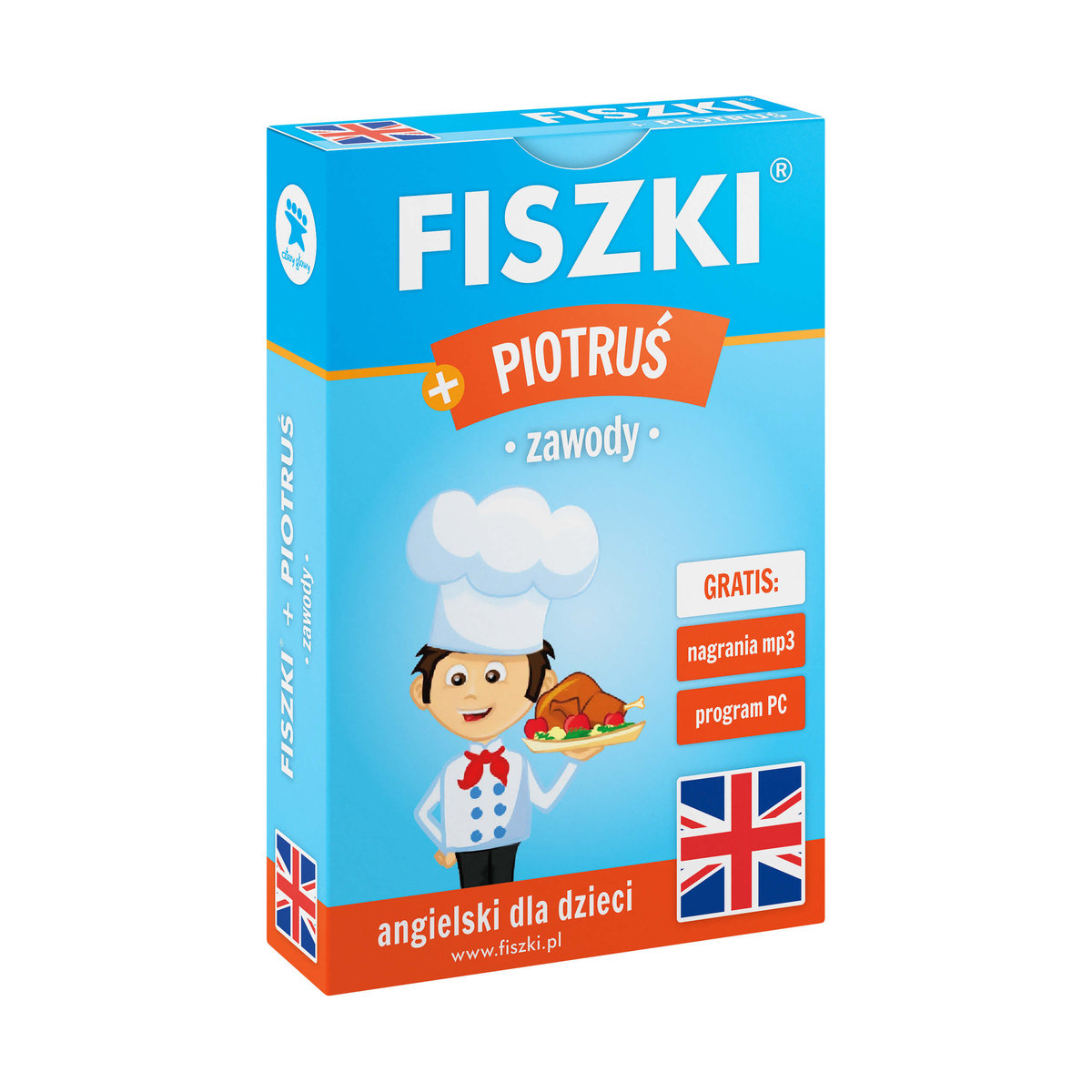 Fiszki obrazkowe + gra Piotruś – język angielski – Zawody - Perczyńska ...