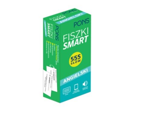 Fiszki SMART PONS. 555 słów na co dzień. Angielski - Opracowanie ...