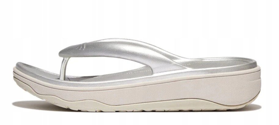 Fitflop Japonki Srebrne Damskie na Lato z Logo 37 Ż9m - FitFlop | Sport ...