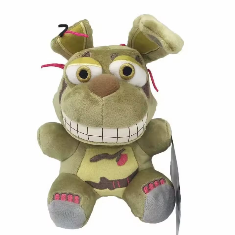 FIVE NIGHT AT FREDDY'S MASKOTKA SPRINGTRAP BRELOK FNAF 14 CM - Inna ...