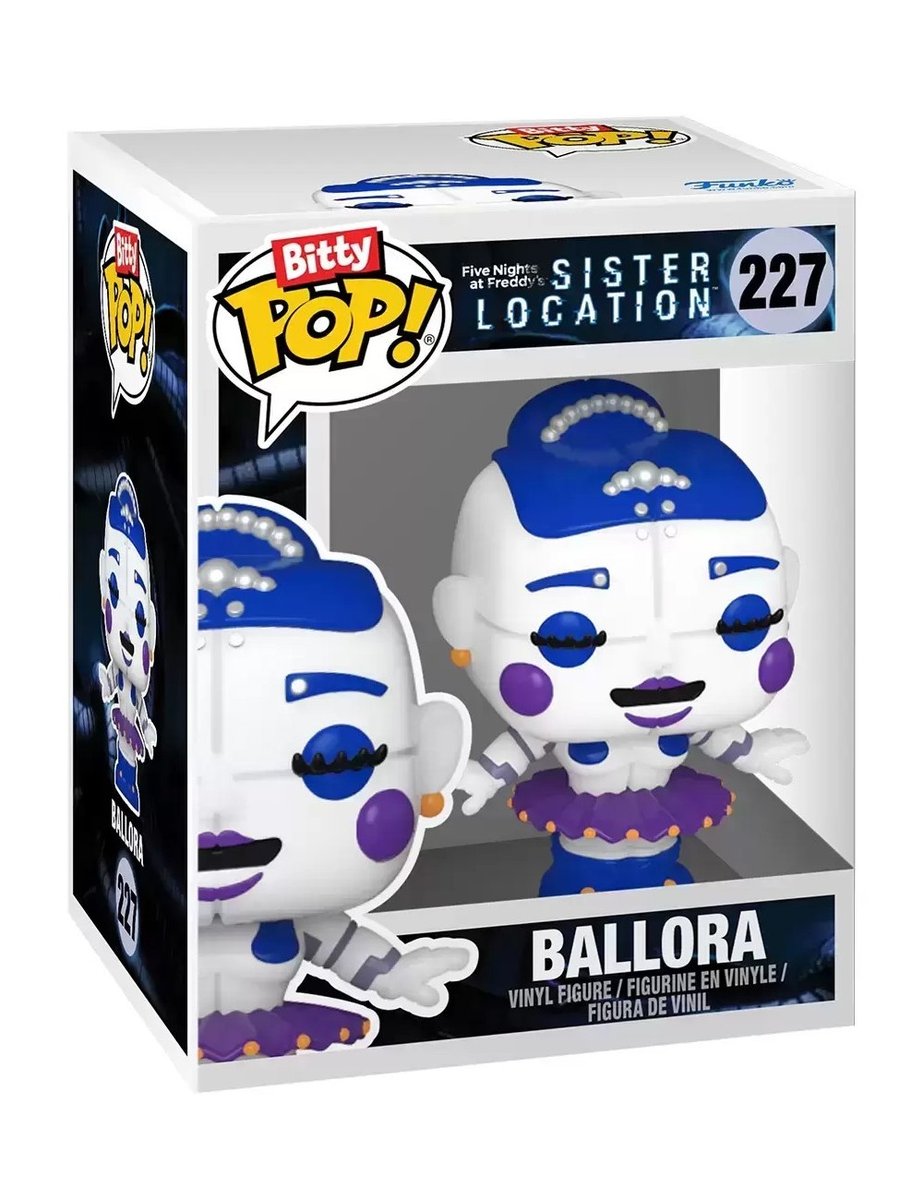 five nights at freddy's bitty ballora 2.5cm funko pop! fnaf figurka ...