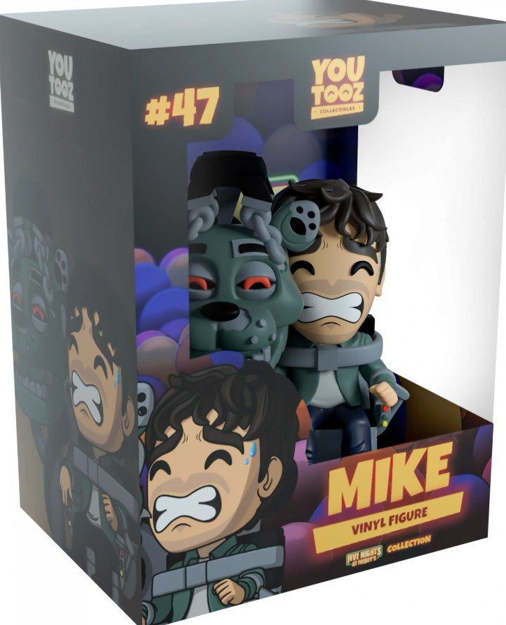 five nights at freddy's vinyl figurka mike dreadbear 11cm youtooz fnaf ...