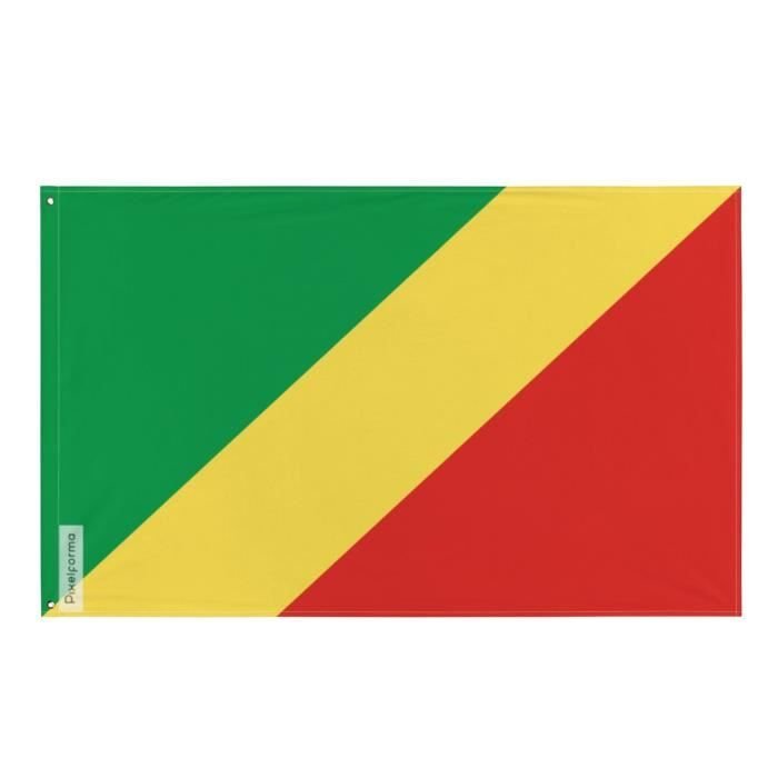 Flaga Republiki Konga 160x240cm z poliestru - Inny producent (majster ...