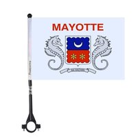 Flaga rowerowa Majotta 20 sztuk z poliestru - Inny producent (majster ...