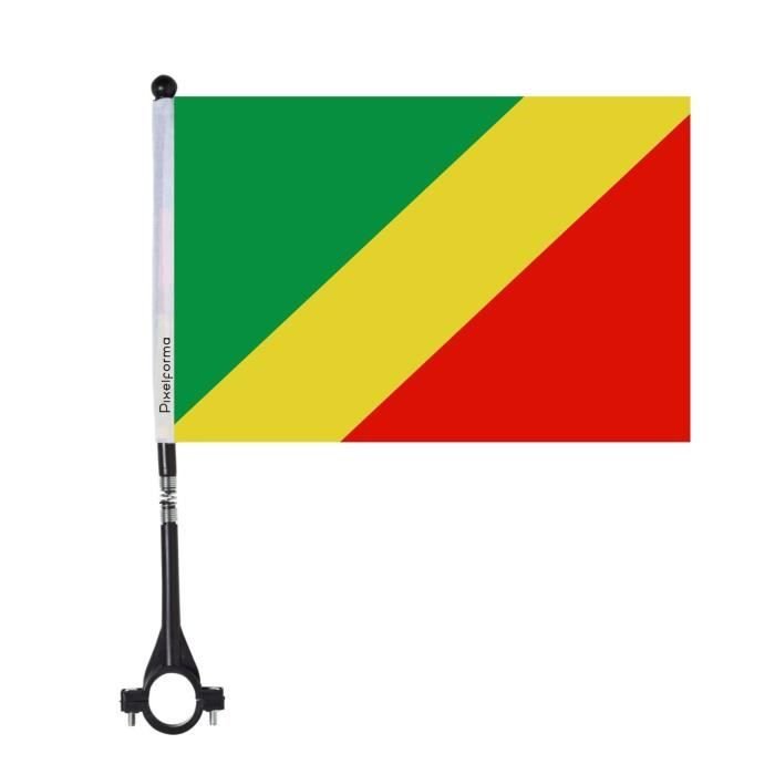 Flaga rowerowa Republiki Konga, 20 sztuk, z poliestru - Inny producent ...