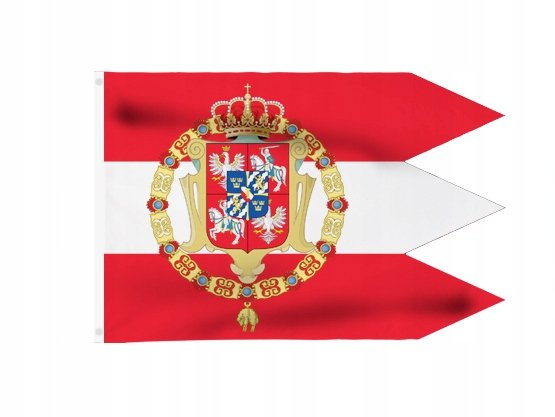 Flaga Rzeczpospolita Obojga Narodów 150x100 cm Polska Polski # wycięta ...