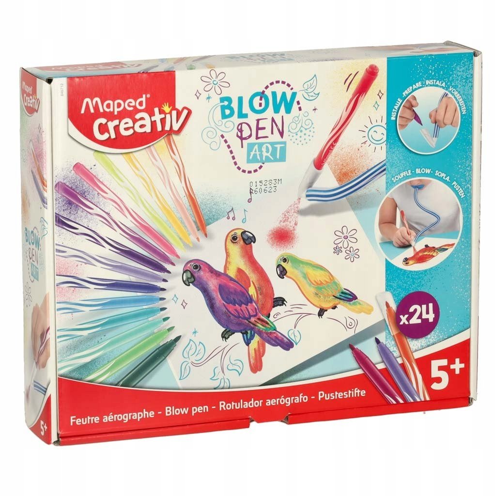 Flamastry mazaki dmuchane Maped 24 kolory - inna (Inny) | Sklep EMPIK.COM