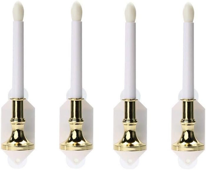 Flameless Candles Light Solar Powered Flickering Candle Light Window ...