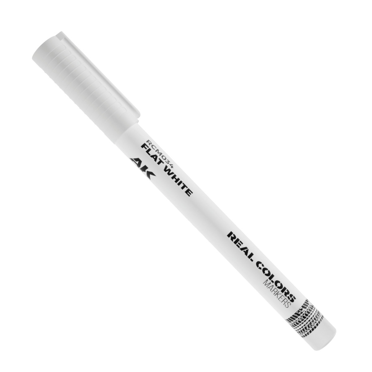 Flat White Real Color Marker RCM034, AK Interactive - Inna marka ...