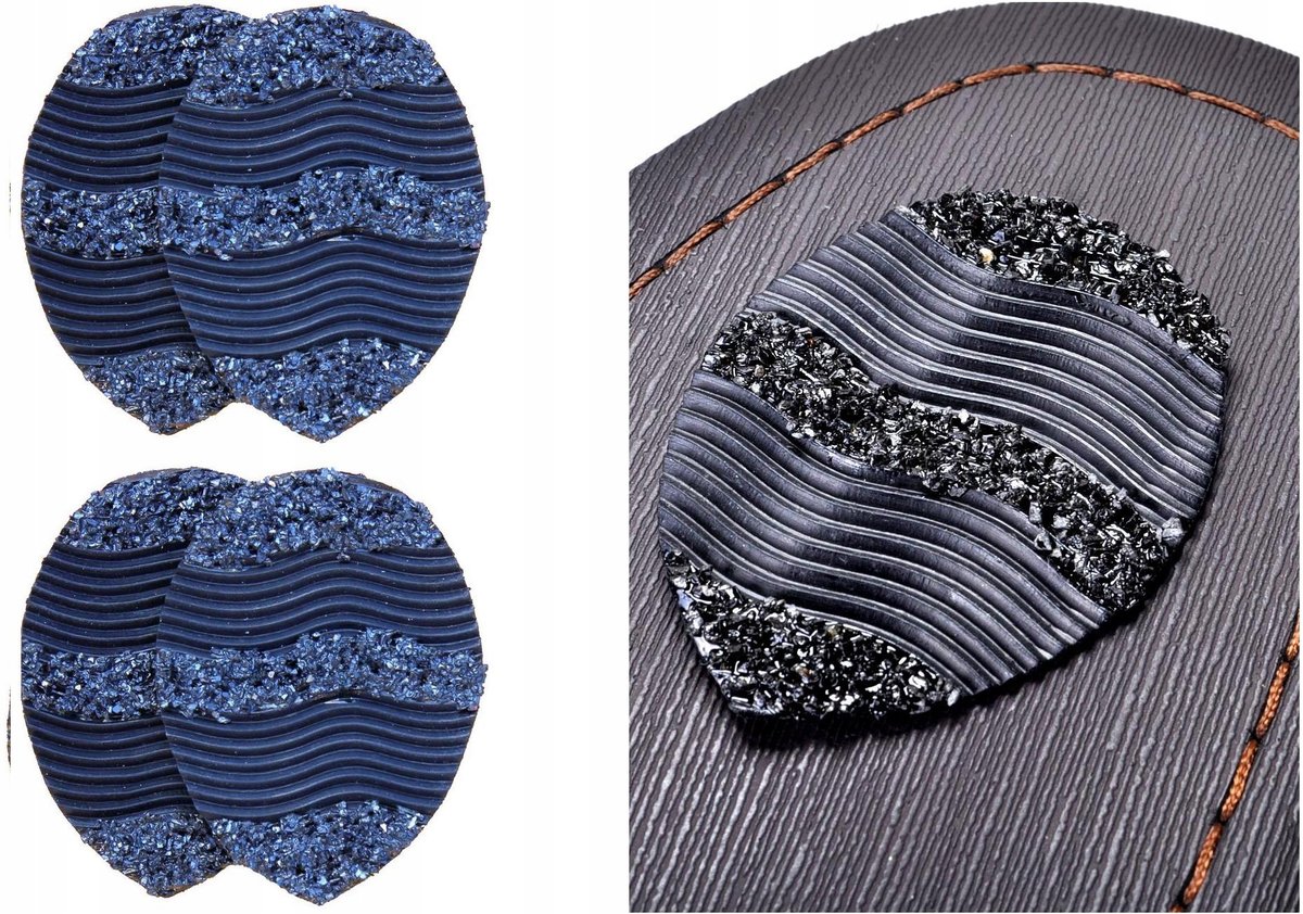 FLEKI OSTRE BIEŻNIKOWANE PODKŁADKI HAMULCE POD ŚLISKIE BUTY SZPILKI ...