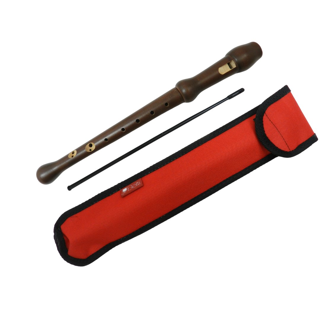 Flet prosty sopran Mat Max Janko barokowy + pokrowiec czerwony - Mat ...