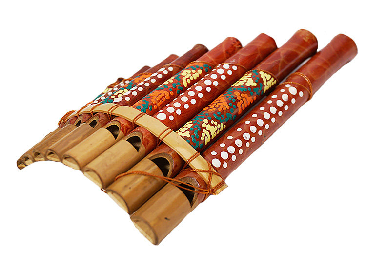 Fletnia Pana Drewniana 8 Tonów Orientalny Instrument - Inny producent ...