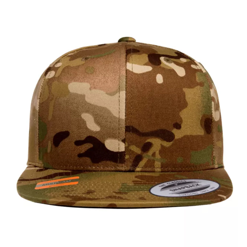 Flexfit Classic Camo Snapback Cap (OS / Khaki) - FlexFit | Moda Sklep EMPIK.COM