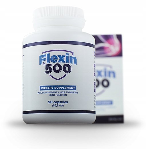 Flexin 500 Bez Bólu Stawów, Suplement diety, 90 kaps. | Sklep EMPIK.COM