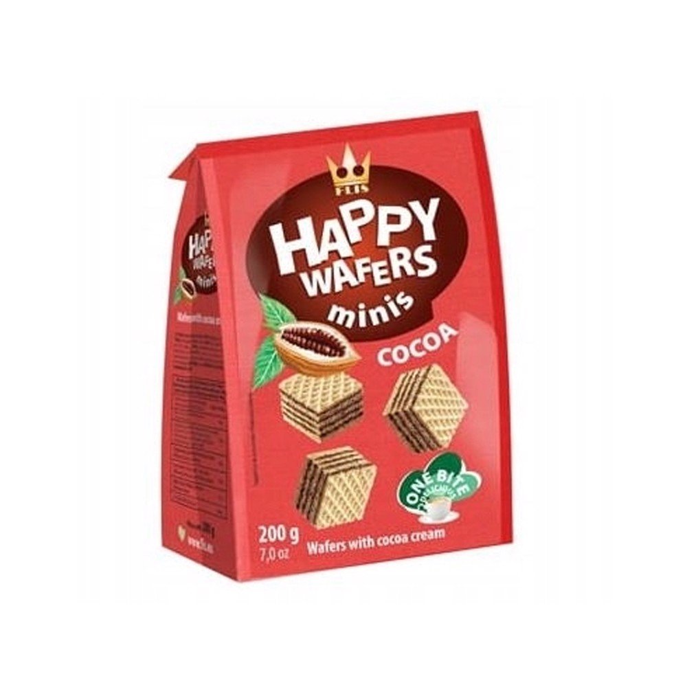 Flis Happy Wafelki Mini Kakao 200G - Inna marka | Sklep EMPIK.COM