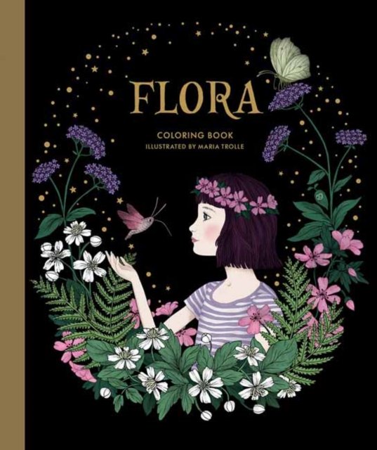 Flora Coloring Book - Maria Trolle | Książka w Empik