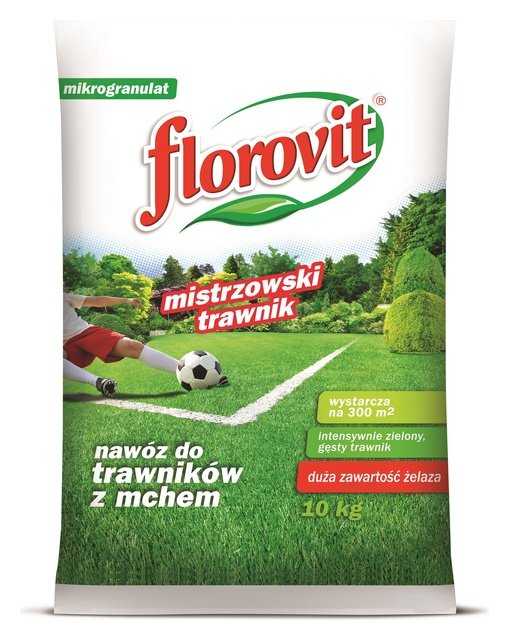Florovit do trawników z mchem (mistrzowski trawnik) worek 10kg - Inco | Sklep EMPIK.COM