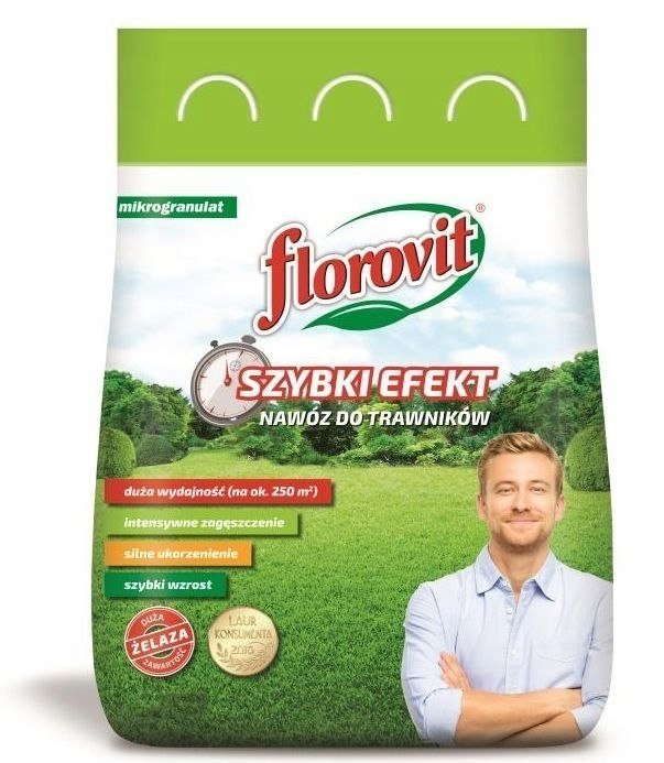 Florovit nawóz do trawników z mchem (mistrzowski trawnik) worek 25kg - Grupa Inco | Sklep EMPIK.COM