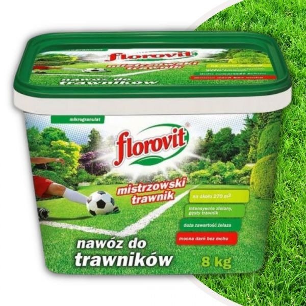 Florovit nawóz do trawników z mchem wiadro 8 kg Inco - Inco | Sklep EMPIK.COM