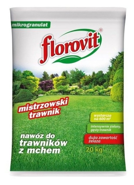Florovit nawóz do trawników z mchem worek 20 kg Inco - Inco | Sklep EMPIK.COM