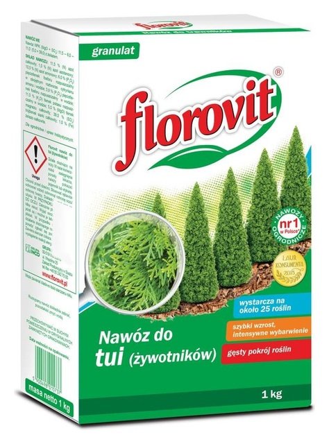 Florovit nawóz do tui (żywotników) karton 1 kg Inco - Inco | Sklep EMPIK.COM