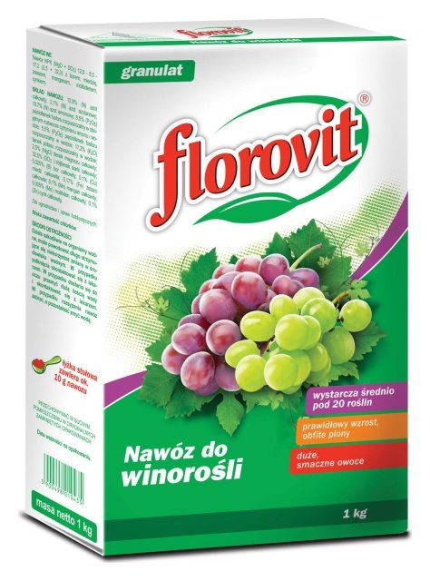 Florovit nawóz do winorośli karton 1kg - Inco | Sklep EMPIK.COM