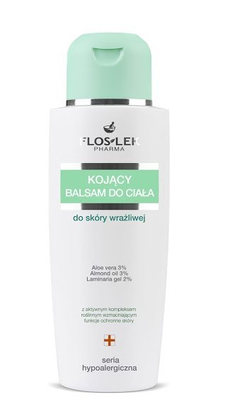 Floslek, Seria Hypoalergiczna, kojący balsam do ciała do skóry wrażliwej, 200 ml | Sklep EMPIK.COM