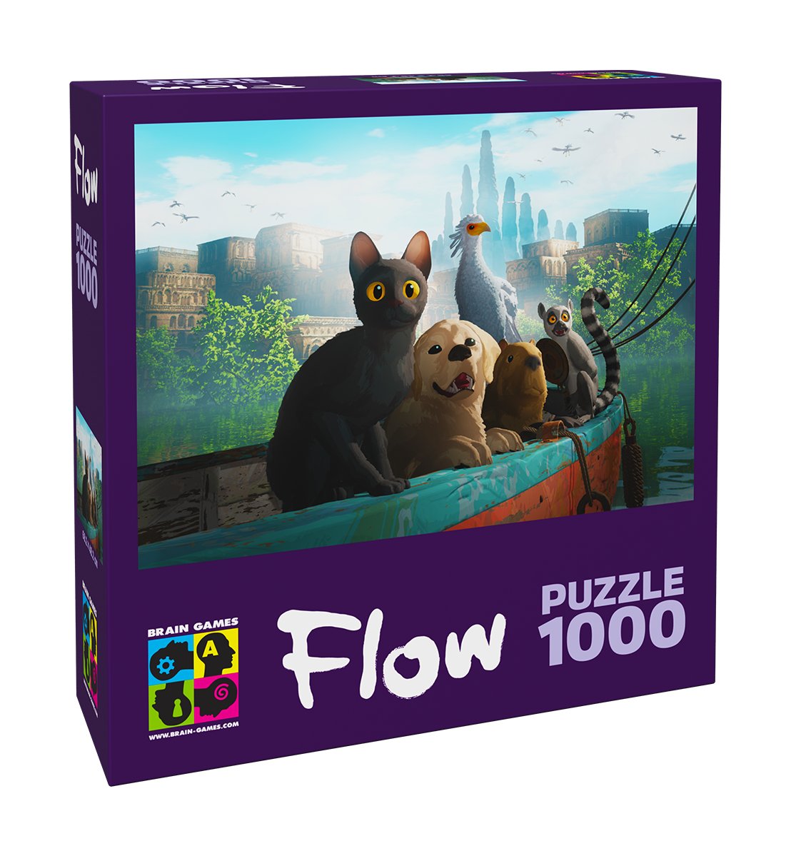 Flow Movie Characters, puzzle, GRANNA - Brain Games | Sklep EMPIK.COM