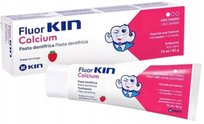 Fluor Kin Calcium Pasta Do Zębów Dla Dzieci Truskawkowa 75Ml | Sklep ...