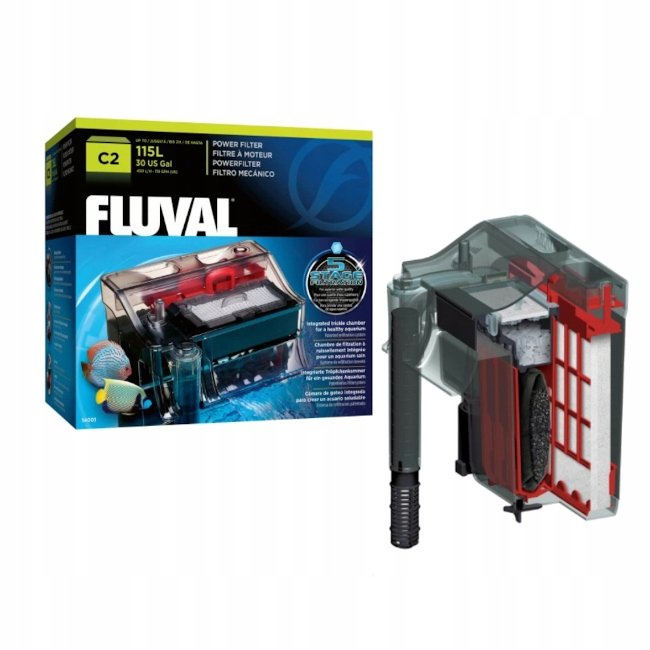 FLUVAL C2 Filtr Kaskadowy Przelewowy Do Akwarium 115l 450l/h - Inna ...