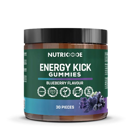 FM Nutricode Energy Kick Gummies żelki o smaku borówkowym - 120g ...