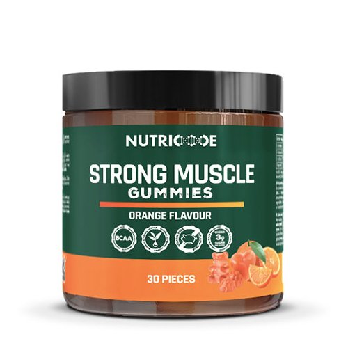 FM Nutricode Strong Muscle Gummies żelki o smaku pomarańczowym - 120g ...