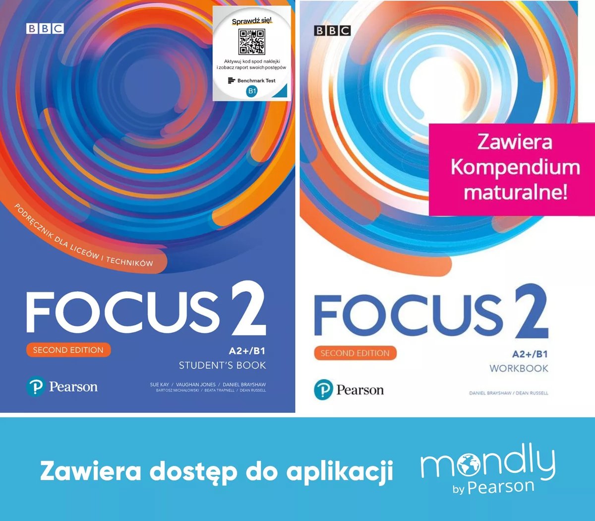 Focus Second Edition 2. Podręcznik + Zeszyt ćwiczeń + dostęp Mondly ...