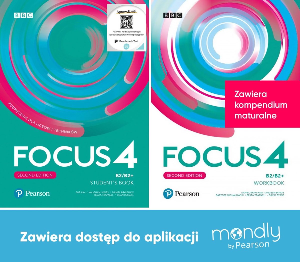 Focus Second Edition 4. Podręcznik + Zeszyt ćwiczeń + dostęp Mondly ...