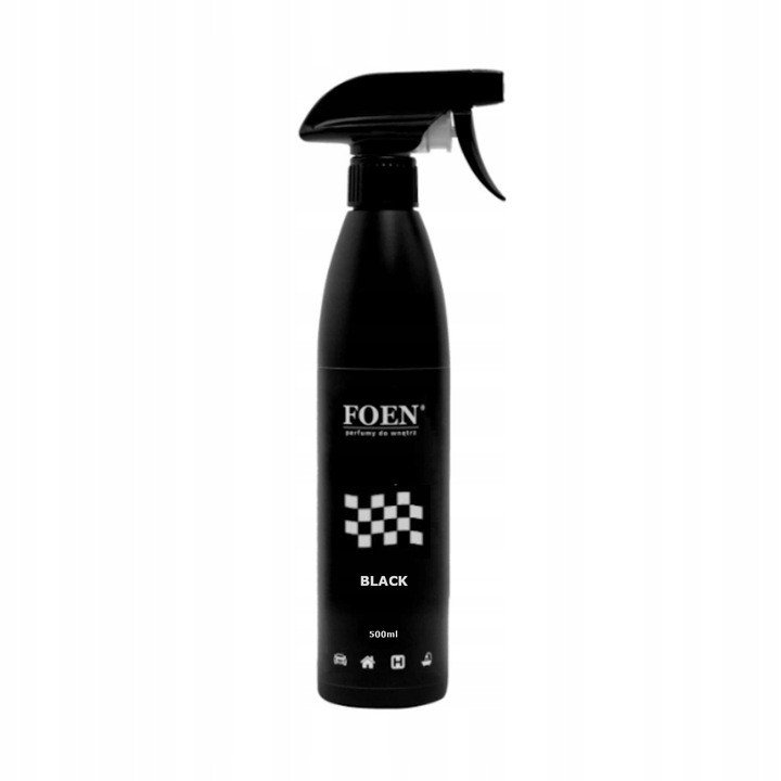 FOEN Perfumy Do Wnętrz "Black" Large 450ml - Foen | Motoryzacja EMPIK
