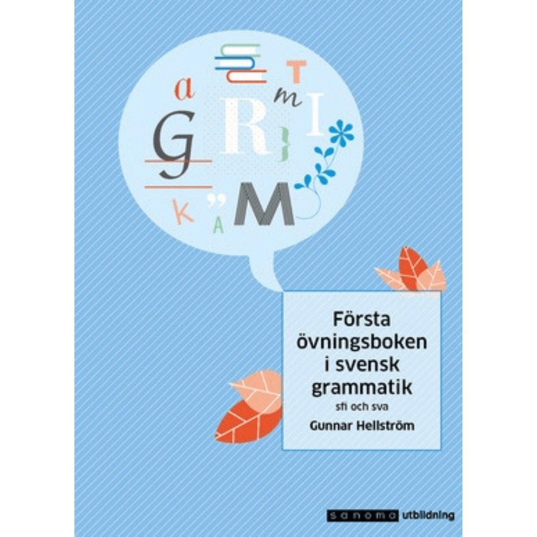 Första övningsboken i svensk grammatik - Gunnar Hellstrom | Książka w Empik