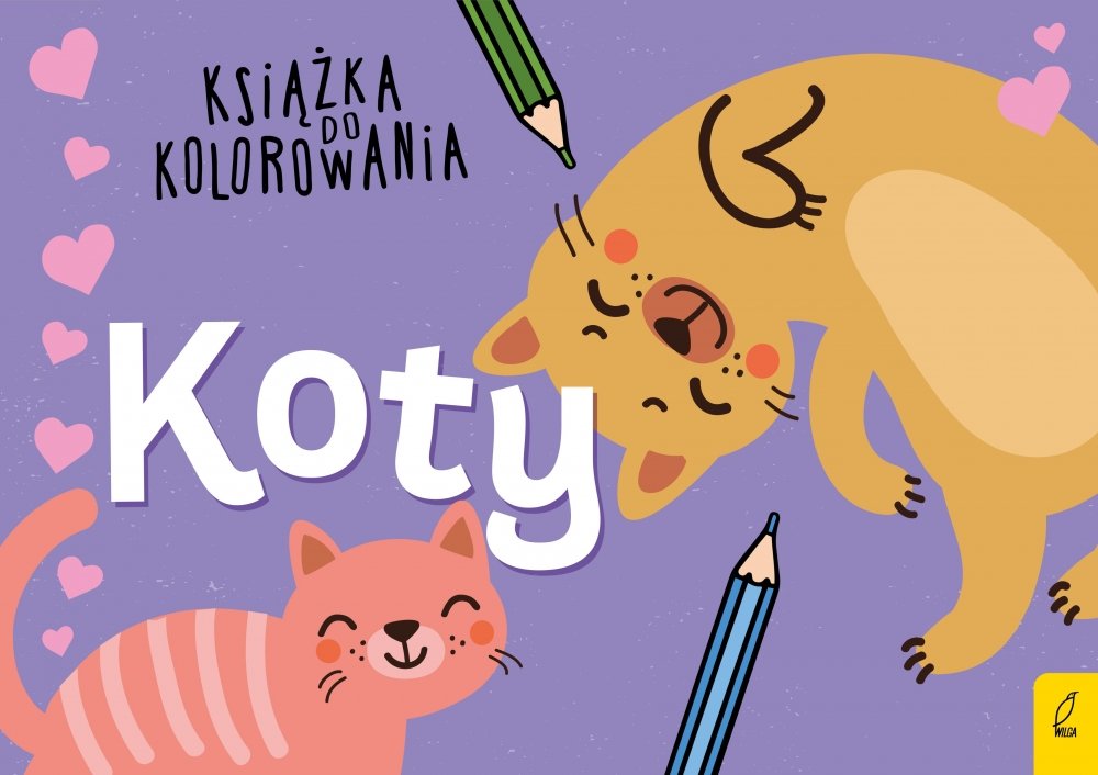 Foksal, Malowanka 290x205, Książka do kolorowania, Koty, 99463 - FOKSAL ...