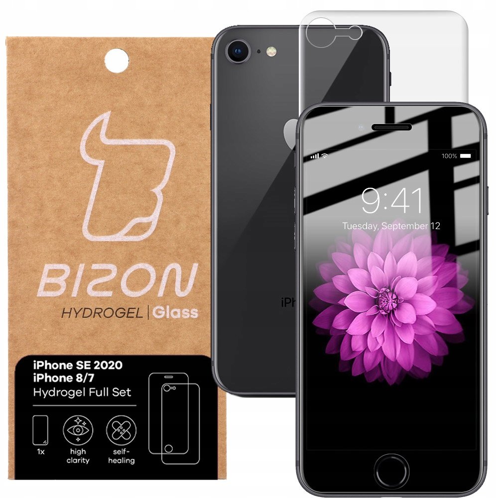Folia Bizon Na Tył I Przód Do Iphone Se 2020/ 8/ 7 - Bizon | Sklep ...