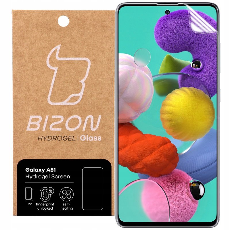 Folia Hydrożelowa Bizon Do Galaxy A51, 2 Szt - Bizon | Sklep EMPIK.COM